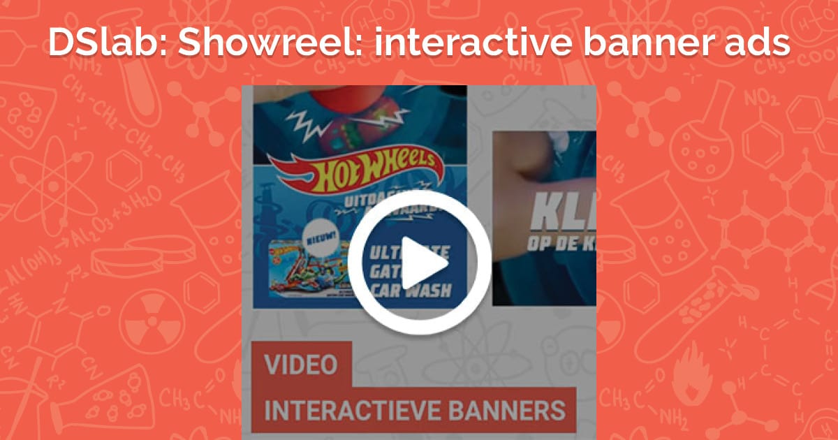 Showreel: interactive banner ads - Creative agency DSlab
