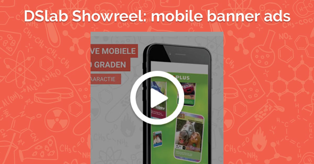 Showreel: mobile banner ads - Creative agency DSlab